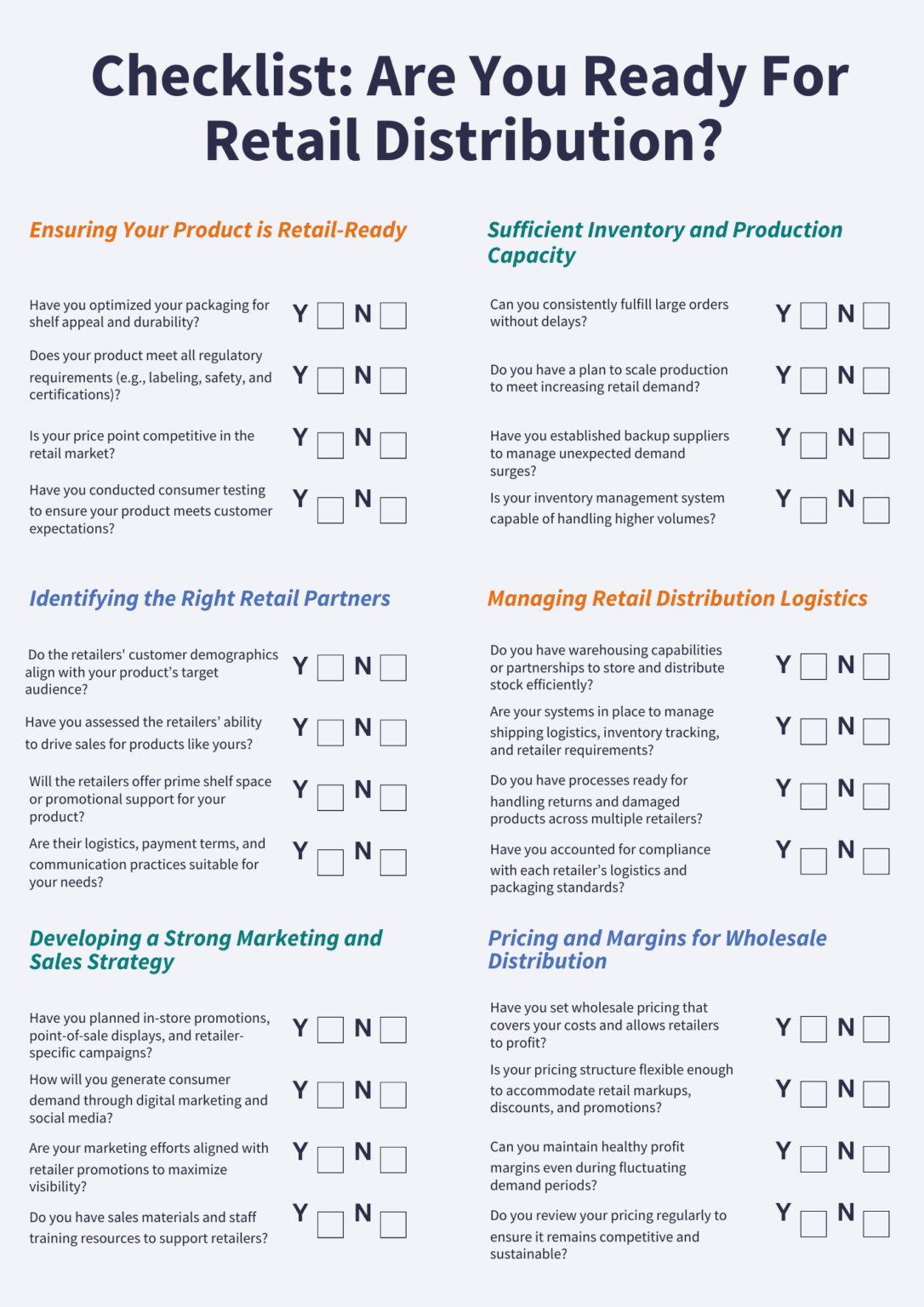 Retail Distribution: How to Know When Your Business Is Ready