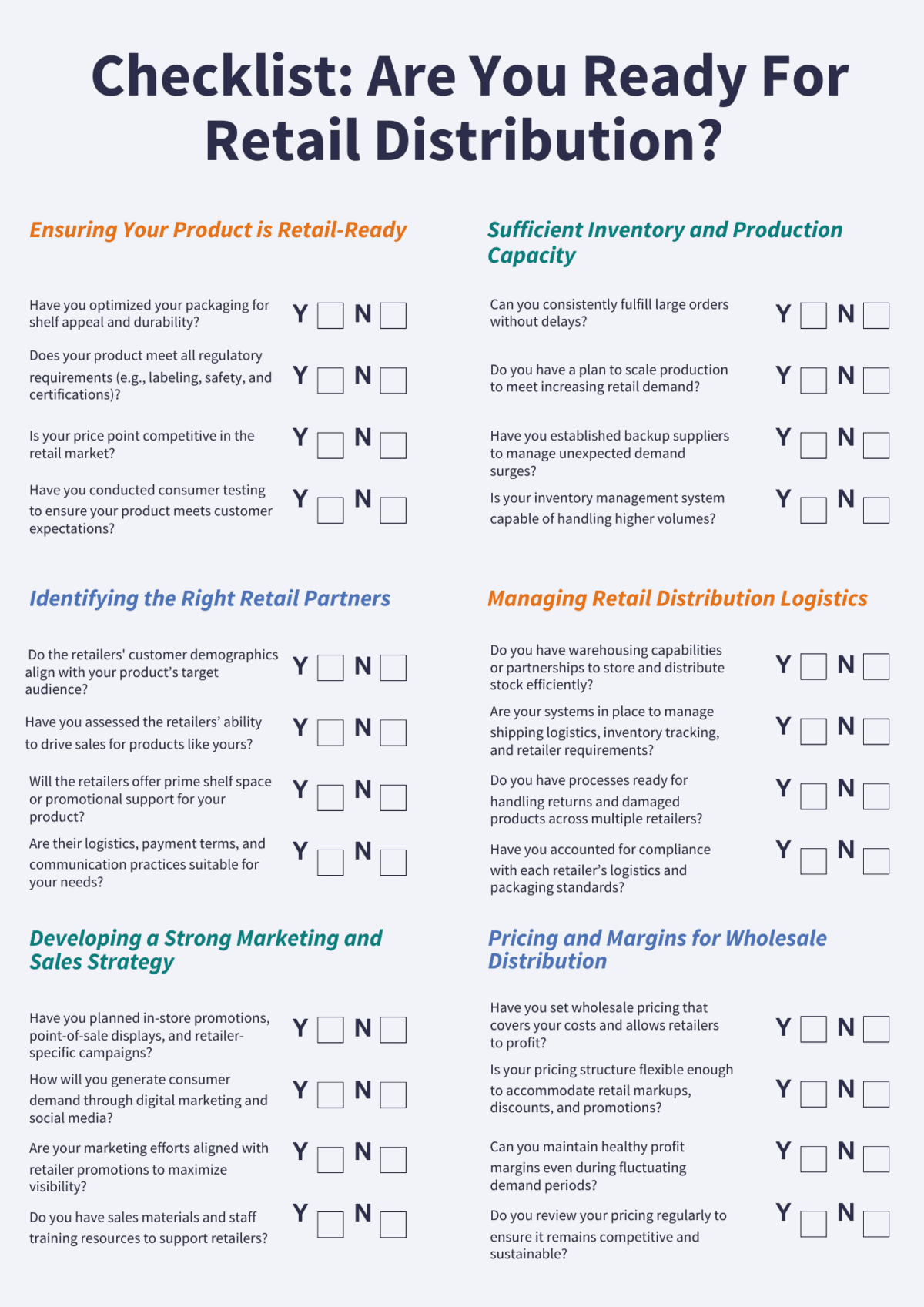 Retail Distribution: How to Know When Your Business Is Ready